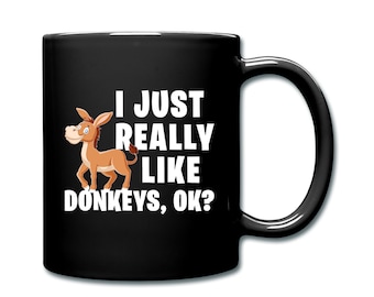 Donkey Coffee Cup - Etsy