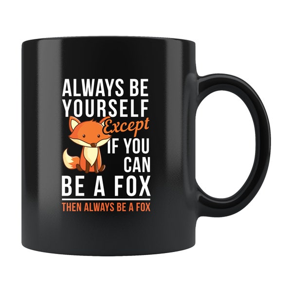Fox Mug - Etsy