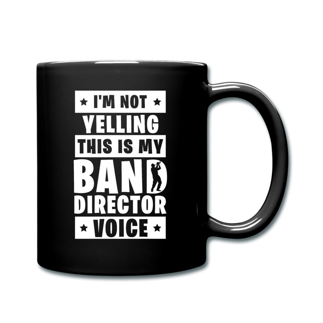 Band Director Gift. Band Director Mug. Band Director Mugs. Gift for ...