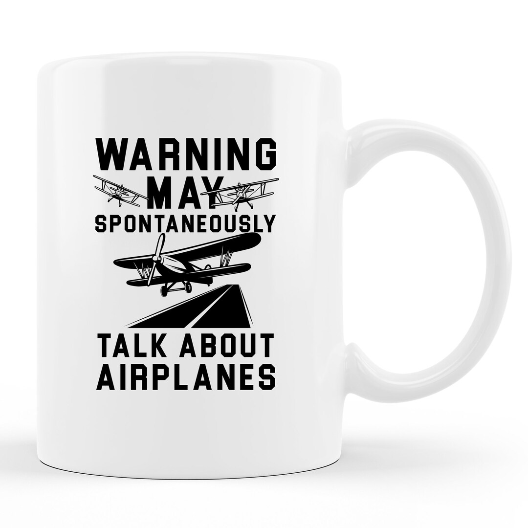 Airplane Mug. Airplane Gift. Pilot Mug. Flying Mug. Gift for Pilot ...