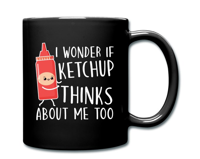 Scared Ketchup 11oz Ceramic Covfefe Mug - Etsy