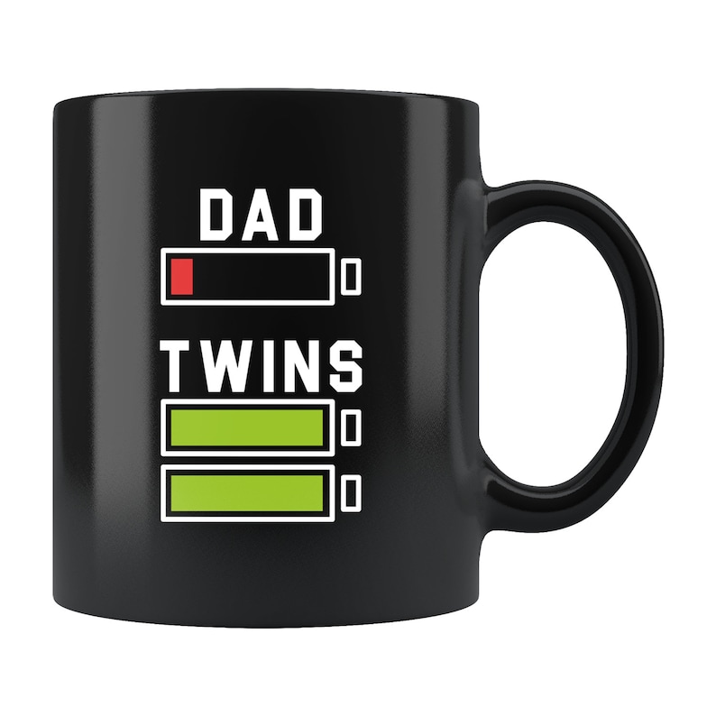 Dad of Twins Mug. Dad of Twins Gift. Twin Dad Mug. Twin Dad Gift. Funny ...