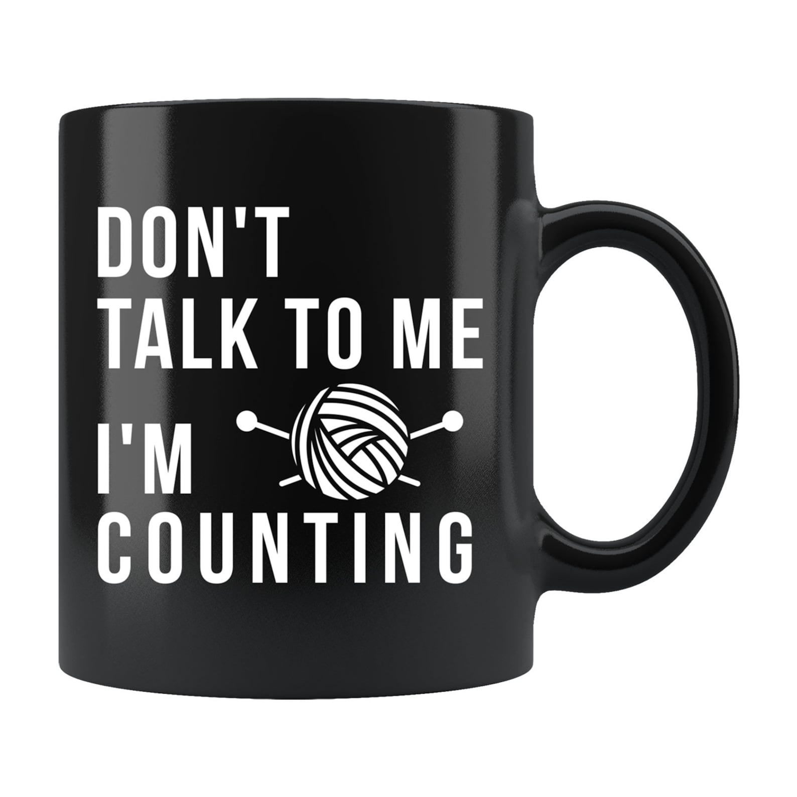 Knitting Mug Knitting Gift Crochet Mug Gift for Knitter - Etsy