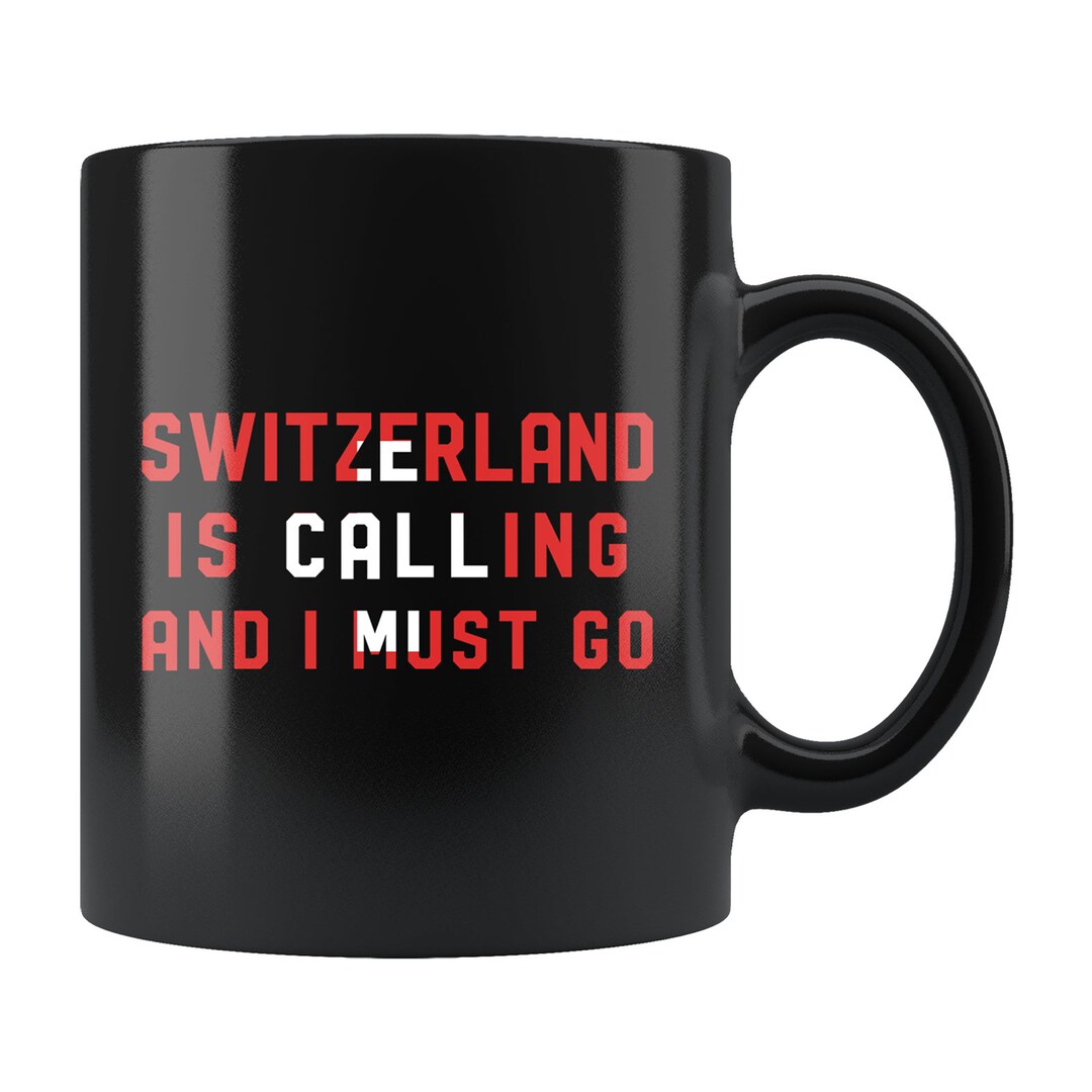 Swiss Mug. Switzerland Gift. Switzerland Mug. Travel Gift. Travel Mug ...