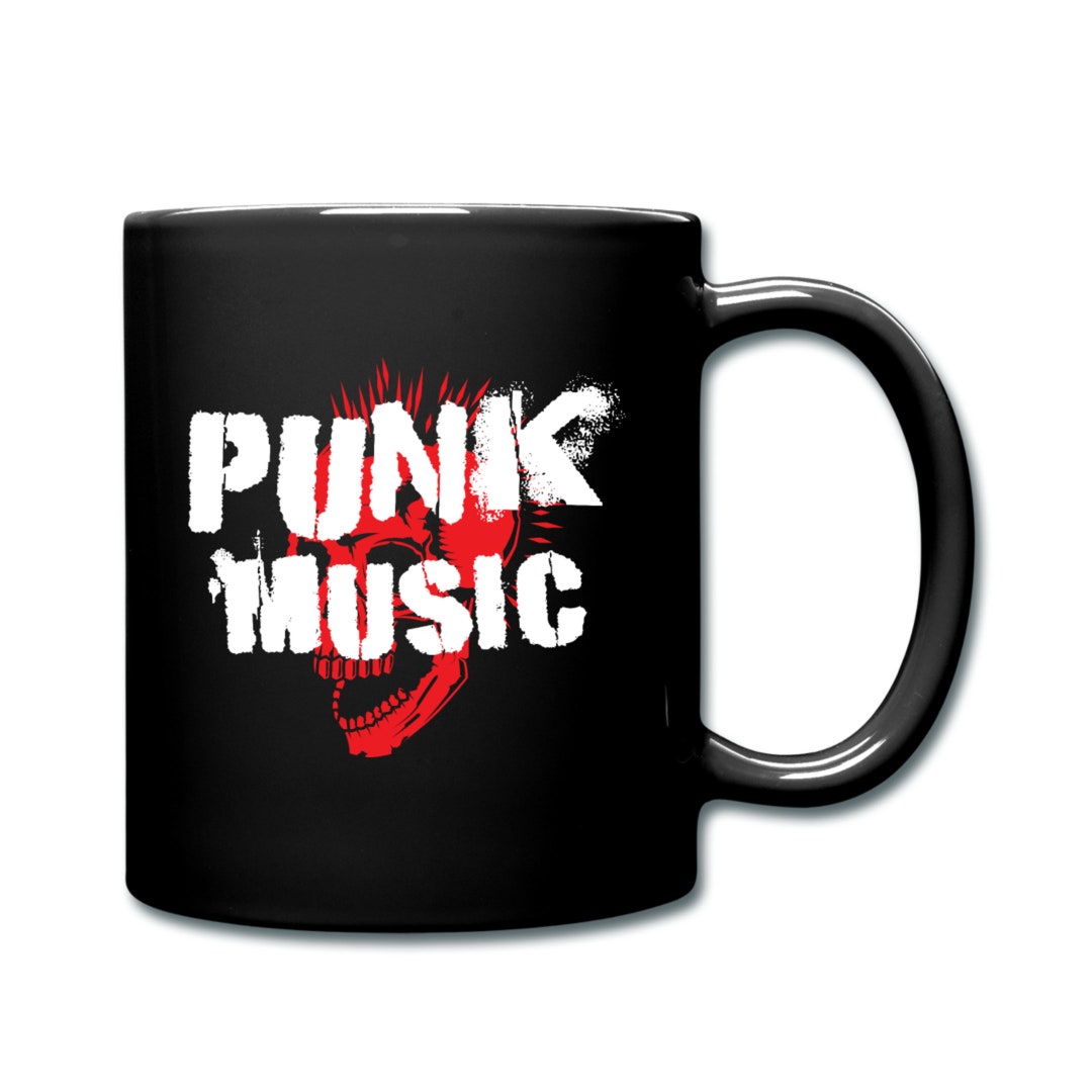Punk Rock Mug. Punk Rock Gift. Punk Rock Coffee Mug. Punk Coffee Mug ...