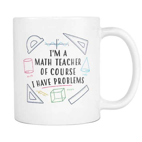 Math Teacher Gift for Math Teacher Mug for Math Teacher to Be | Etsy