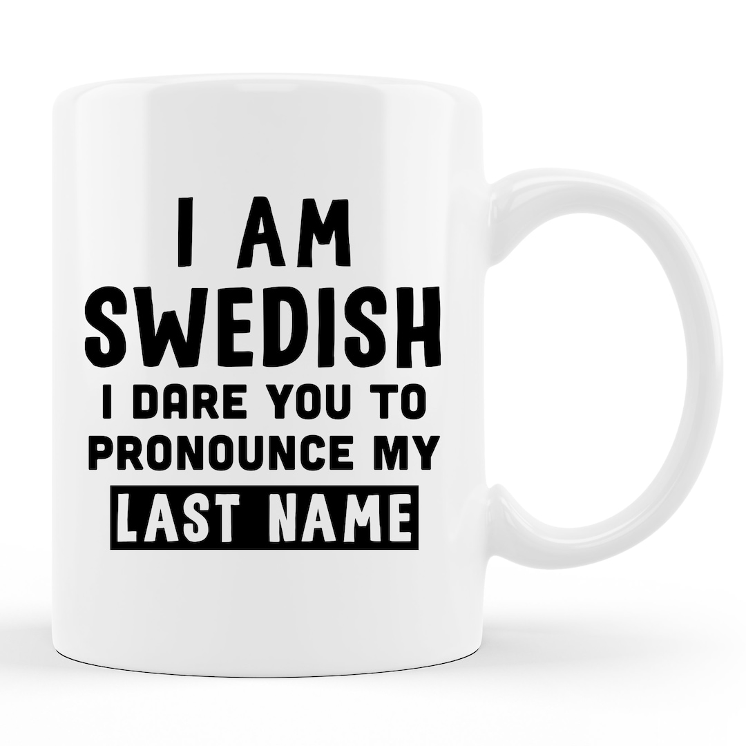 Swedish Mug. Swedish Gift. Sweden Mug. Stockholm Mug. Swedish Heritage ...