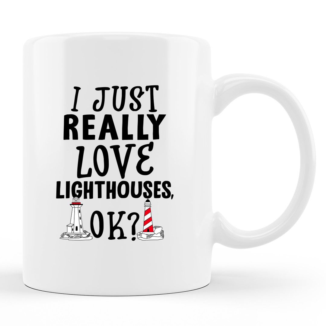 Lighthouse Mug. Lighthouse Gift. Lighthouse Mugs. Lighthousegifts ...