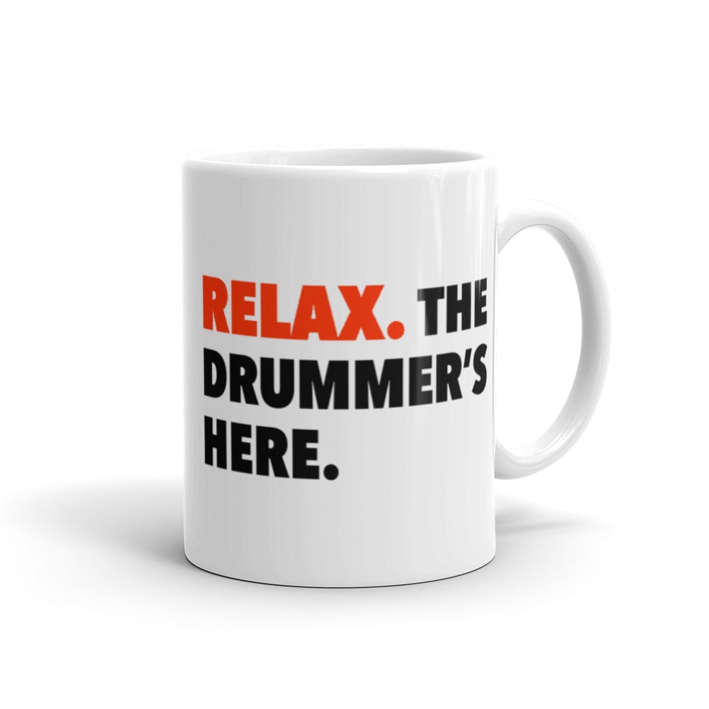 Drummer Gift. Drummer Mug. Drummer Cup. Musician Gift. Music Gift. Band ...