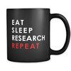 Eat Sleep Research Repeat Mug. Researcher Mug. Researcher Gift ...