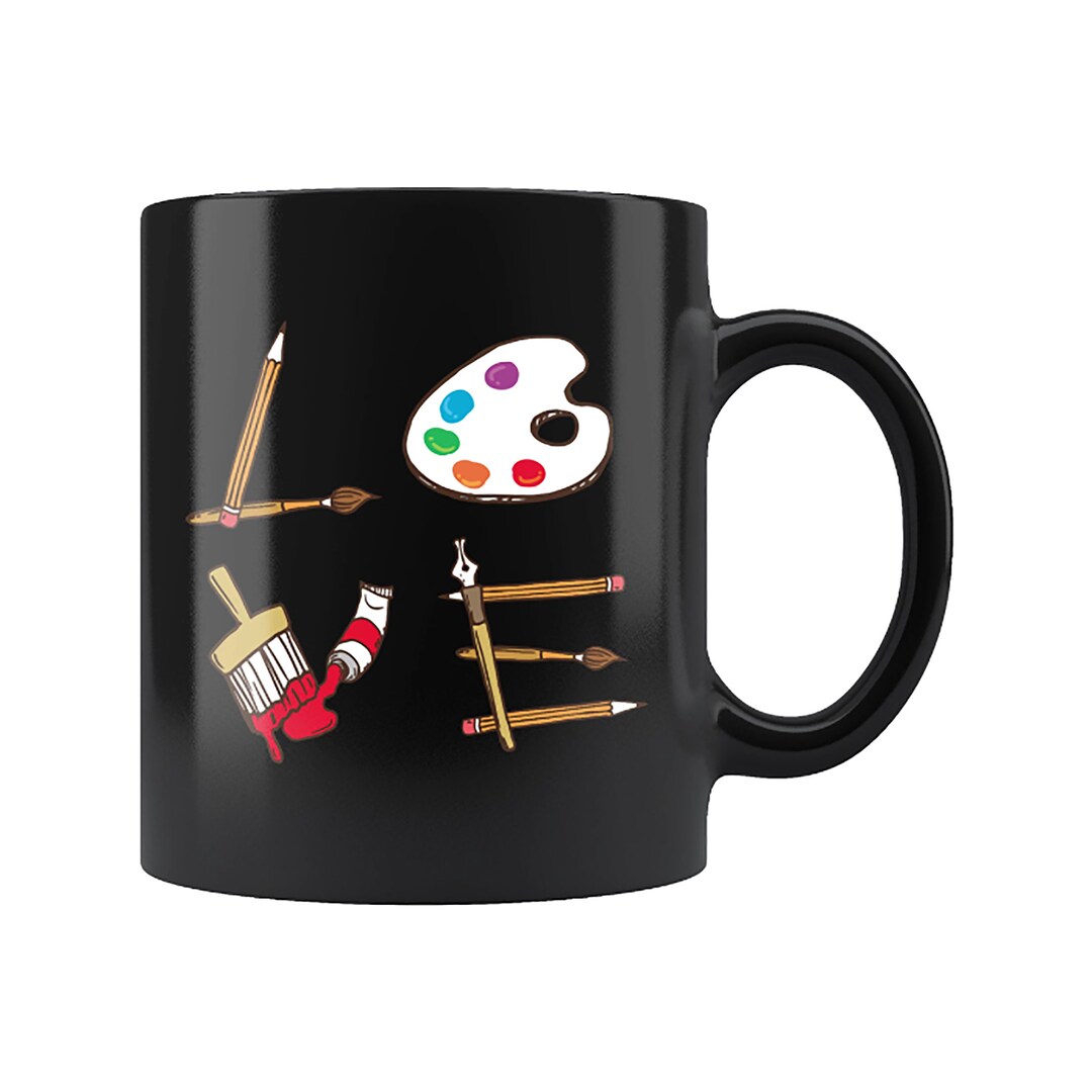 Paint Artist Mug. Artist Mug. Paint Artist Gift. Artist Gift. Painter ...