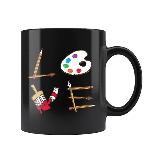Paint Artist Mug Artist Mug Paint Artist Gift Artist Gift - Etsy