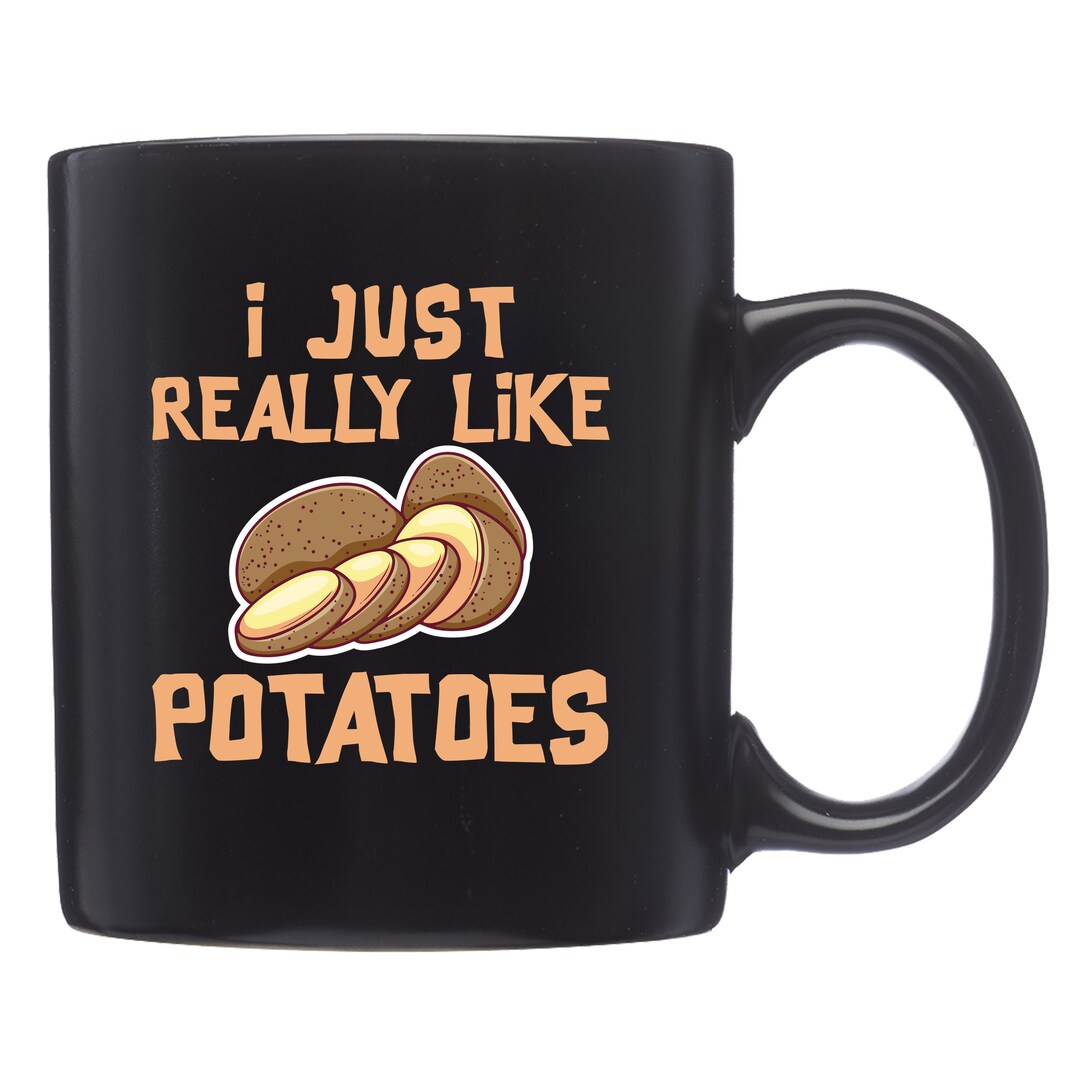 Potato Fan Mug. Potato Fan Gift. Funny Potato Mug. Potato Gift. Potato ...