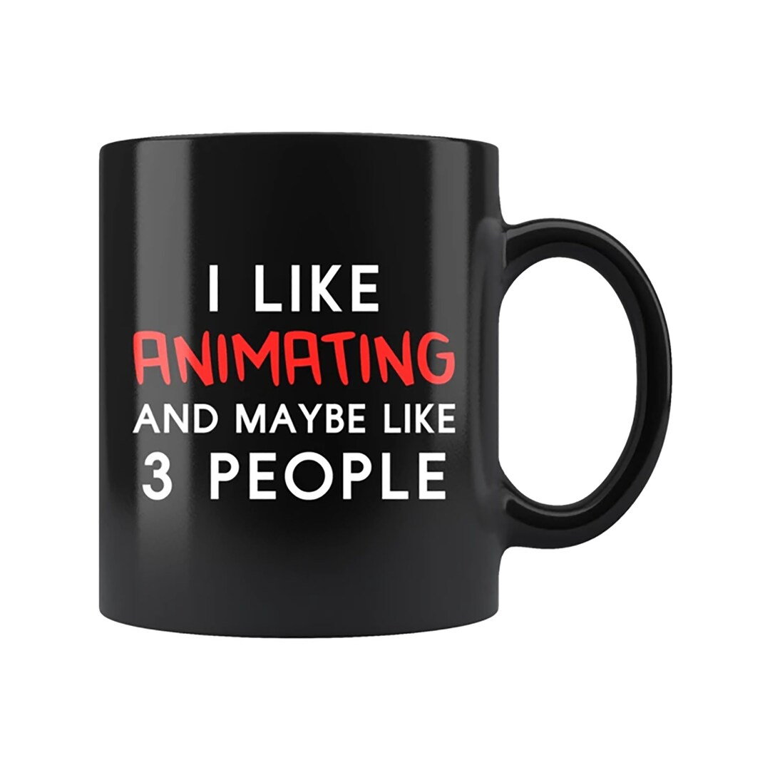 Animating Mug. Animator Mug. Animator Gift. Cartoonist Mug. Graphic ...