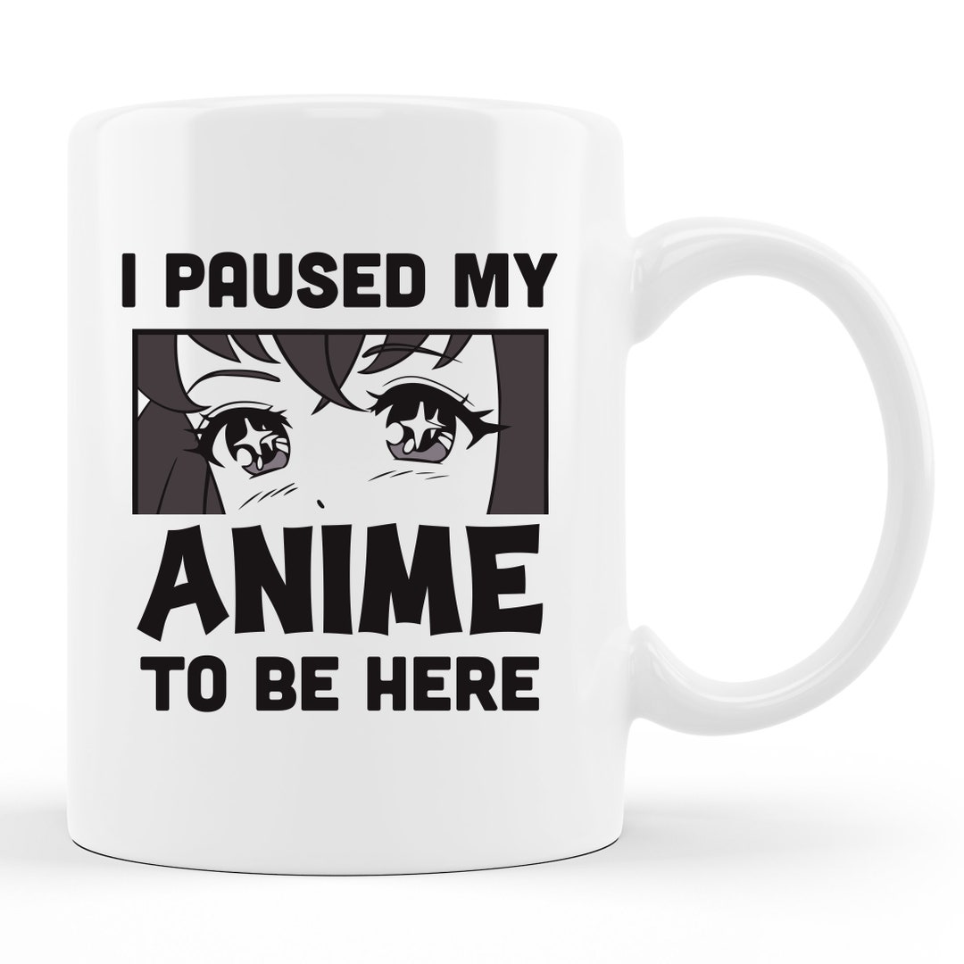 Cute Anime Mug. Cute Anime Gift. Anime Cup. Anime Lover Mug. Cute Anime ...