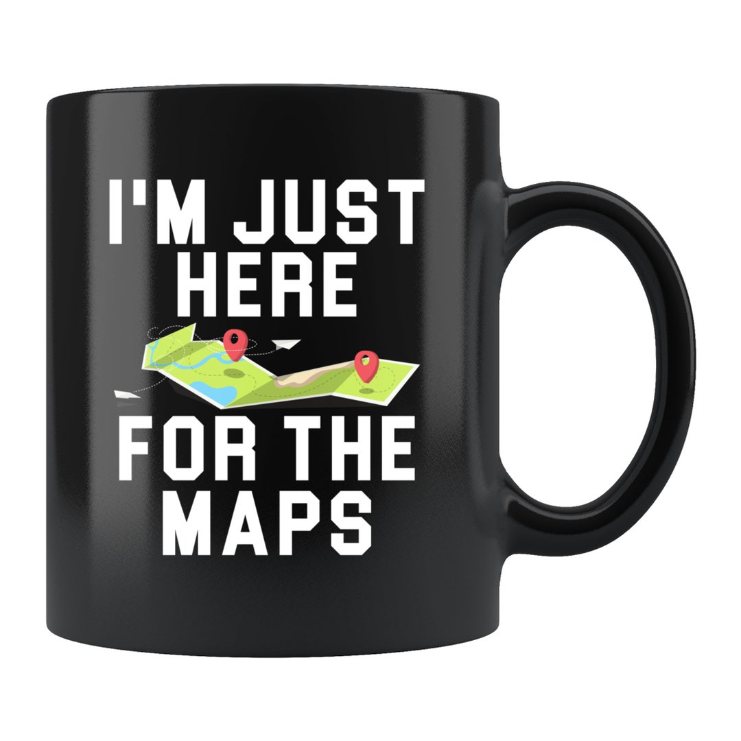 Cartographer Mug Cartographer Gift Map Mug Map Making Gift Gift ...