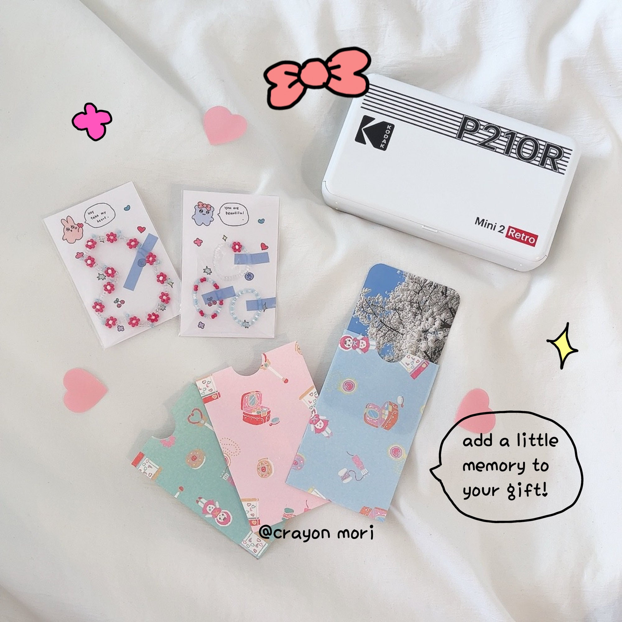 Custom Glossy Photocard Free Pocket and Freebies well - Etsy