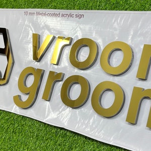 Custom 3D Business Signage, Laser Cut Metal Sign,aesthetics Clinic Sign ...