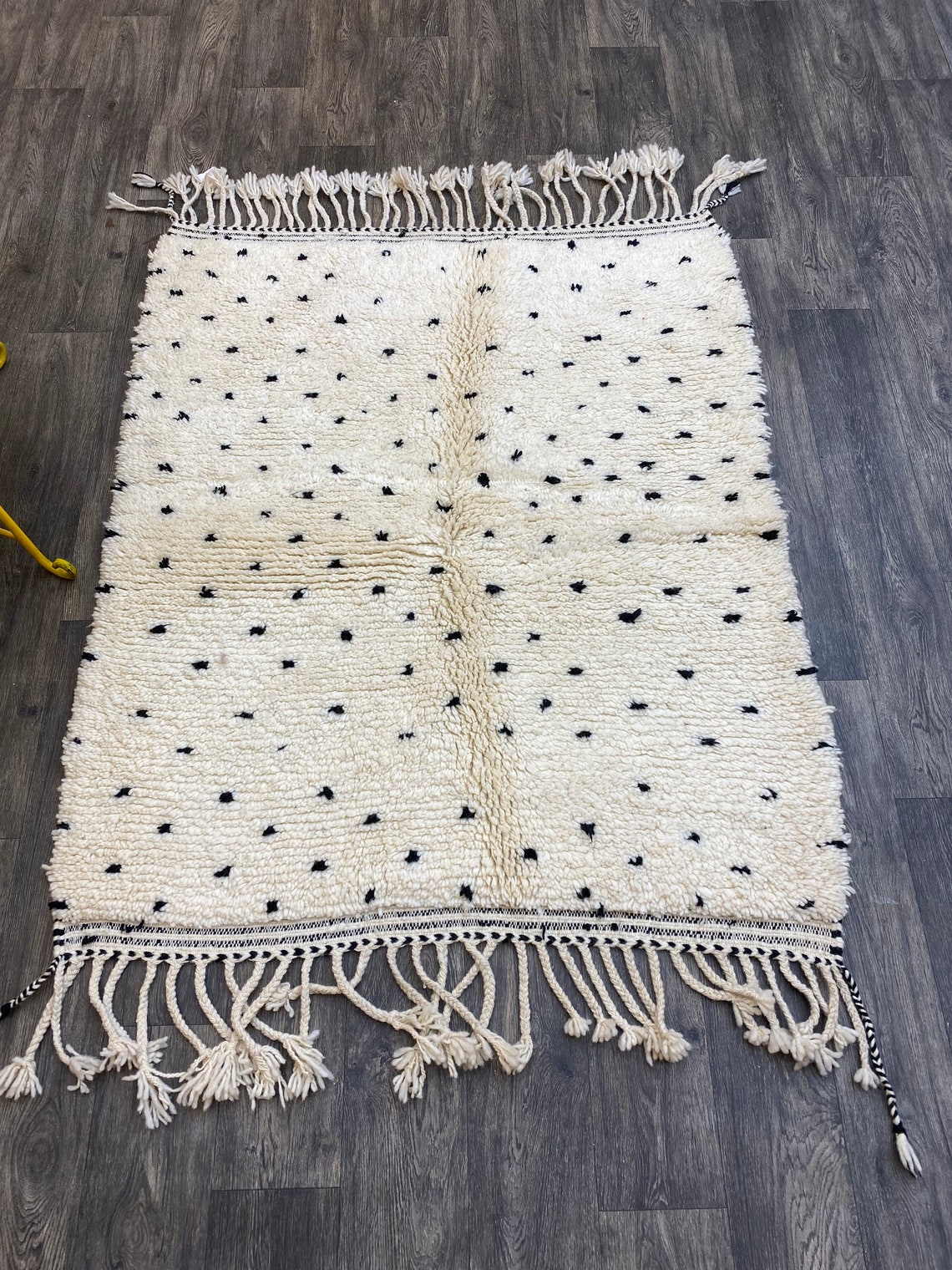 Gorgeous rug wool rug handmade wool 4.9 ft x 4 ft 145 | Etsy