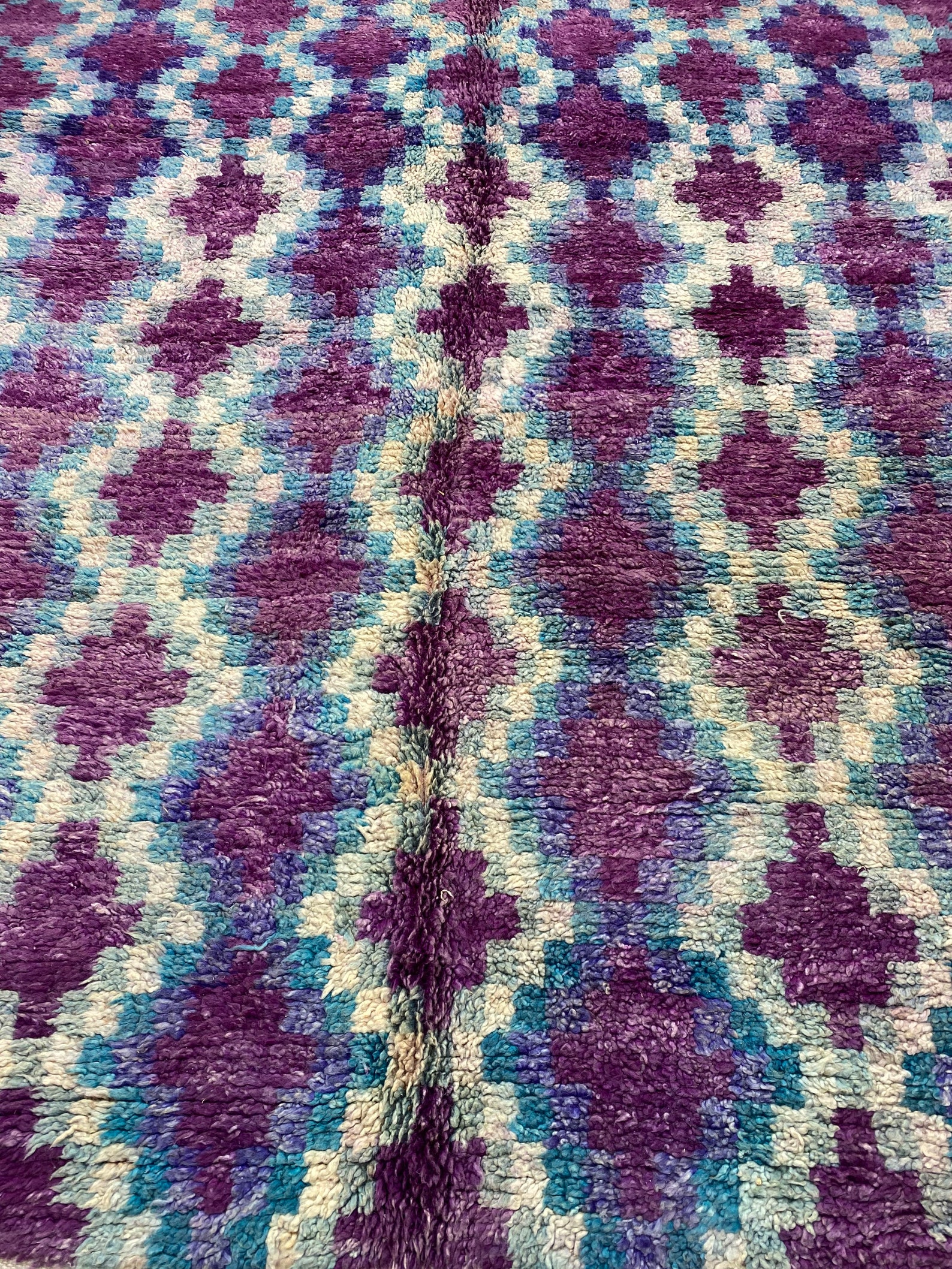 Moroccan Rug Handmade Rug Vintage Rug Wool Rug Floor - Etsy