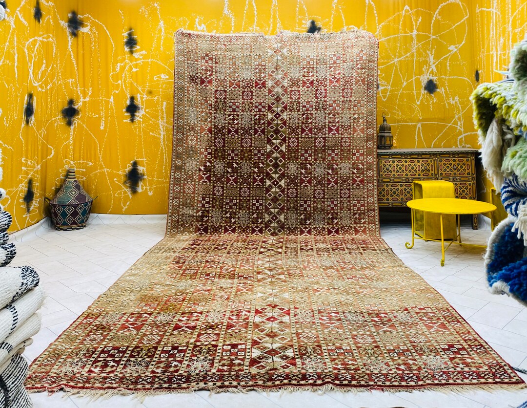 Gorgeous Beni Mguild Rug, Tribal Atlas Rug, Vintage Rug, Berber Rug ...
