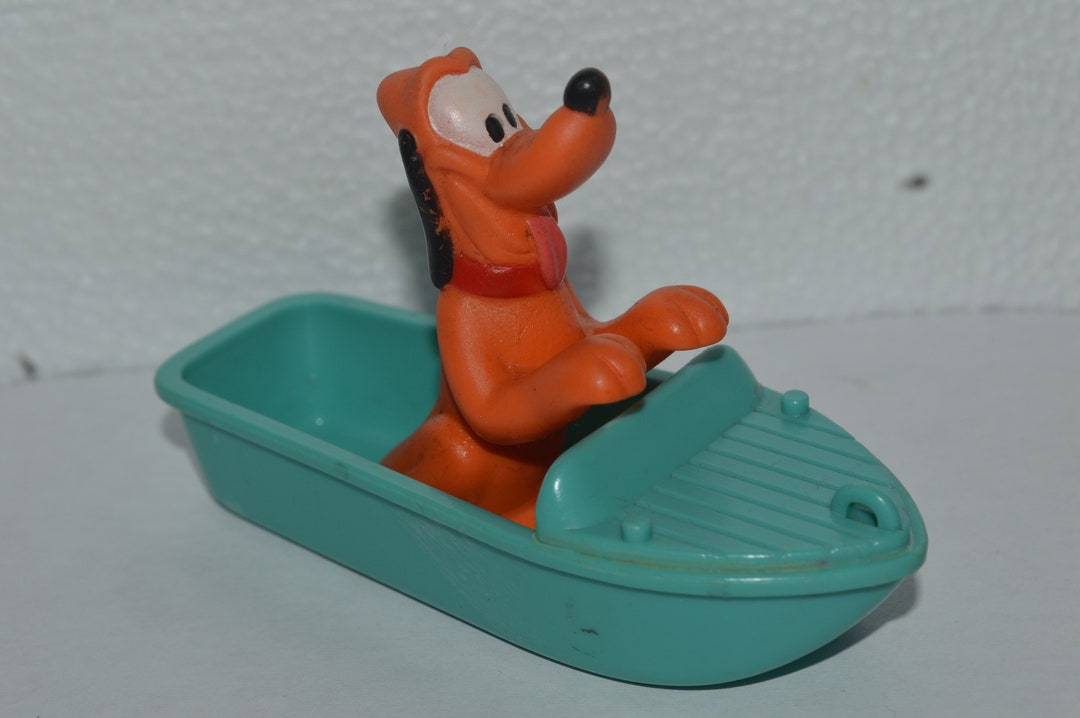 The Walt Disney Company PLUTO Bath Tub Toy Boat 1960's or Earlier Very ...