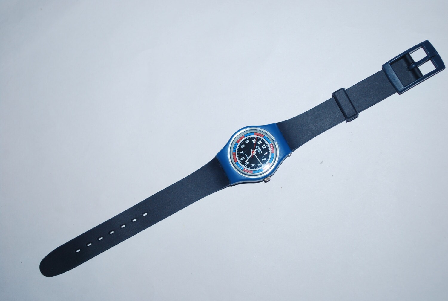 Swatch Watch LS-102 TRI-COLOR Racer 1985 Children Ladies Swiss - Etsy