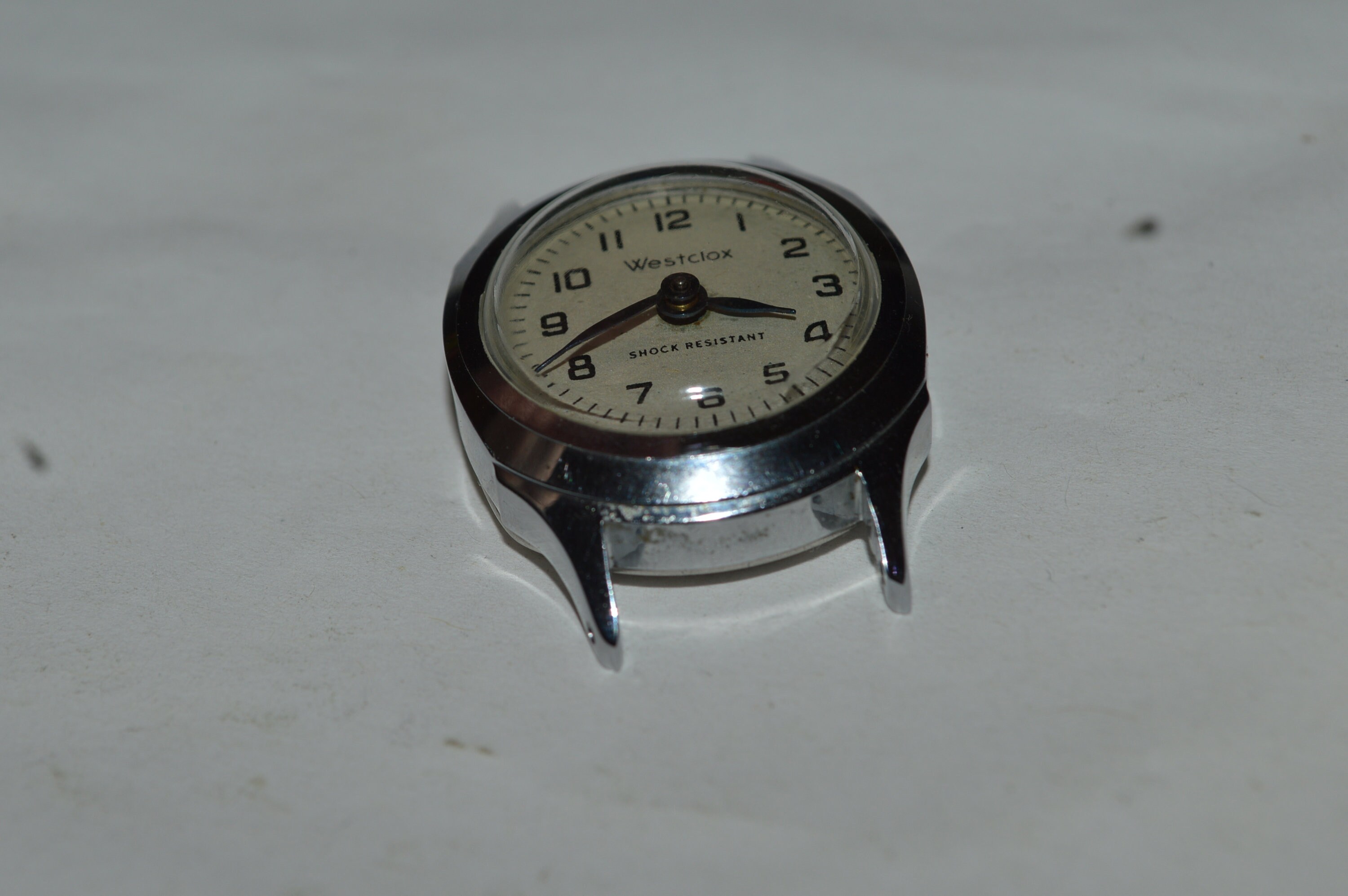 Westclox Mechanical Wind up Watch 24mm 1960s Sold as is Good for Parts ...
