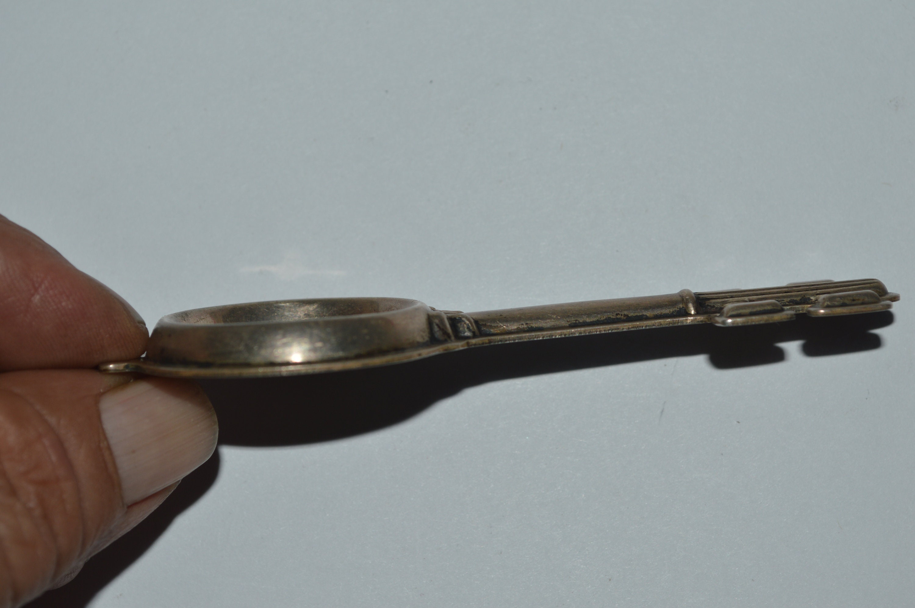 Vintage Wine Taster's Key Reed & Barton Sterling Silver Pendant 1880 ...