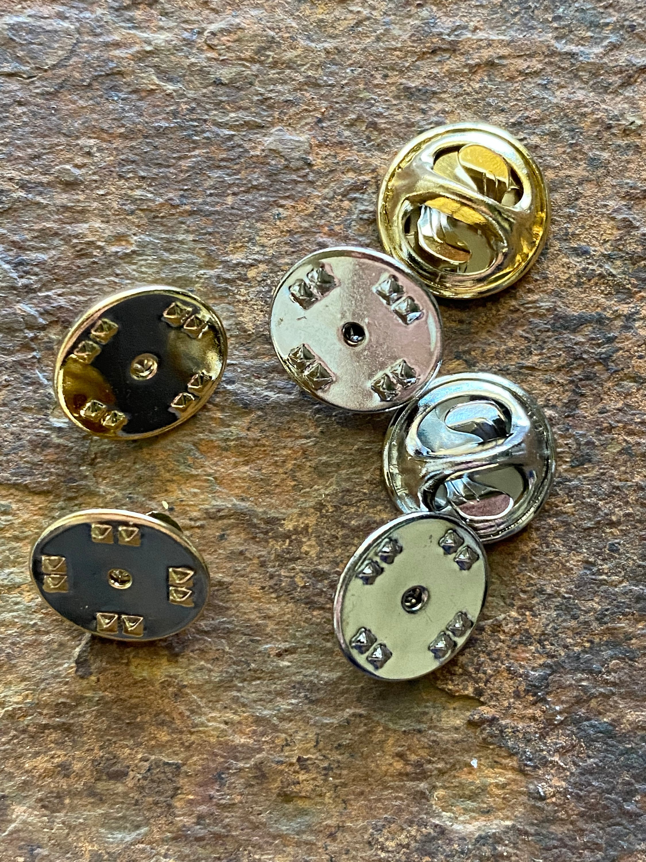 Butterfly Clutch Backs for Lapel Pin Silver - Etsy