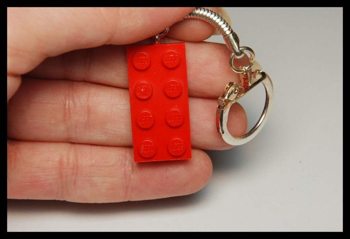 Lego Keychain - Etsy