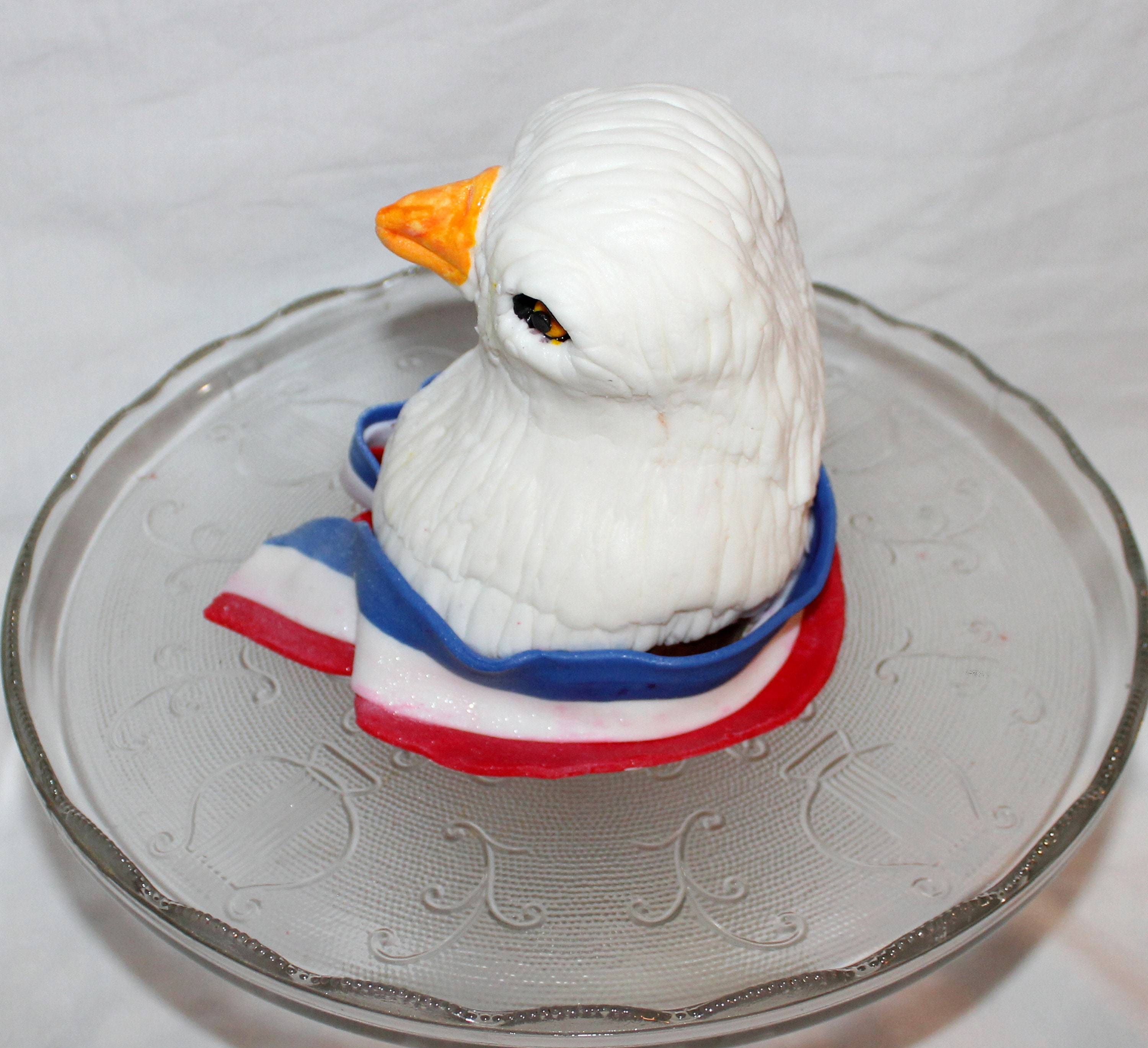 Fondant Eagle Cake Topper Eagle Topper Fondant Bird - Etsy