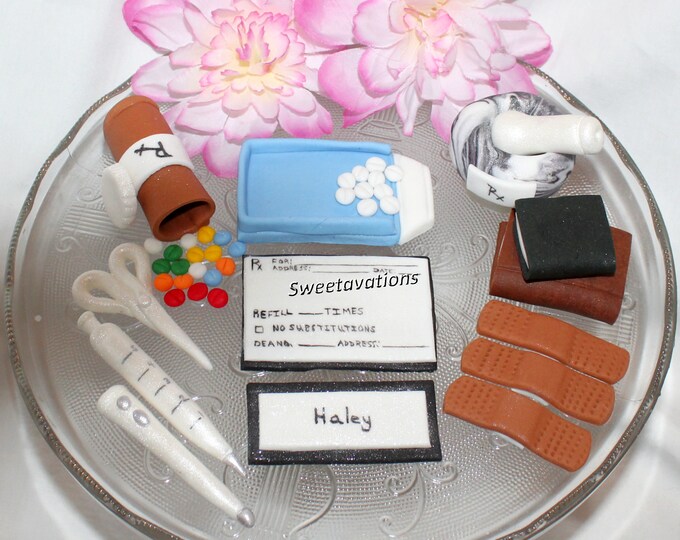 Pharmacist Graduation Cake Topper, Doctor Graduation, Pharmacy ...