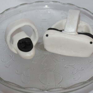 Fondant VR Cake Topper - Virtual Reality Cake Topper - Gamer Cake ...
