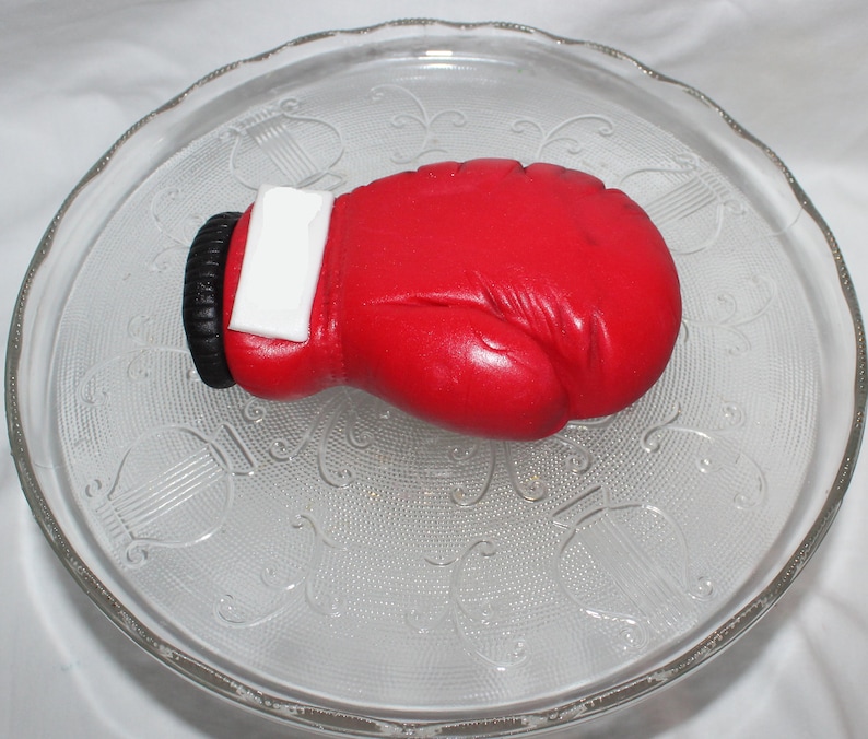Fondant Boxing Glove Cake Topper - Boxing Glove Topper - Fighting Theme ...