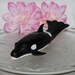 Fondant Orca Cake Topper Orca Topper Fondant Killer Whale Killer Whale ...