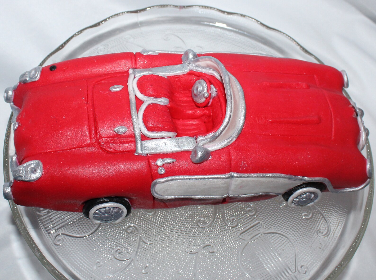 Fondant Classic Car Cake Topper, Car Birthday, Mechanic Retirement ...