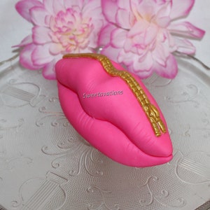 Fondant Makeup Cake Topper Fondant Cosmetics Fondant Lipstick Cosmetic ...