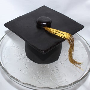 Fondant Graduation Cap Cake Topper - Graduation Cake - Graduation Hat ...