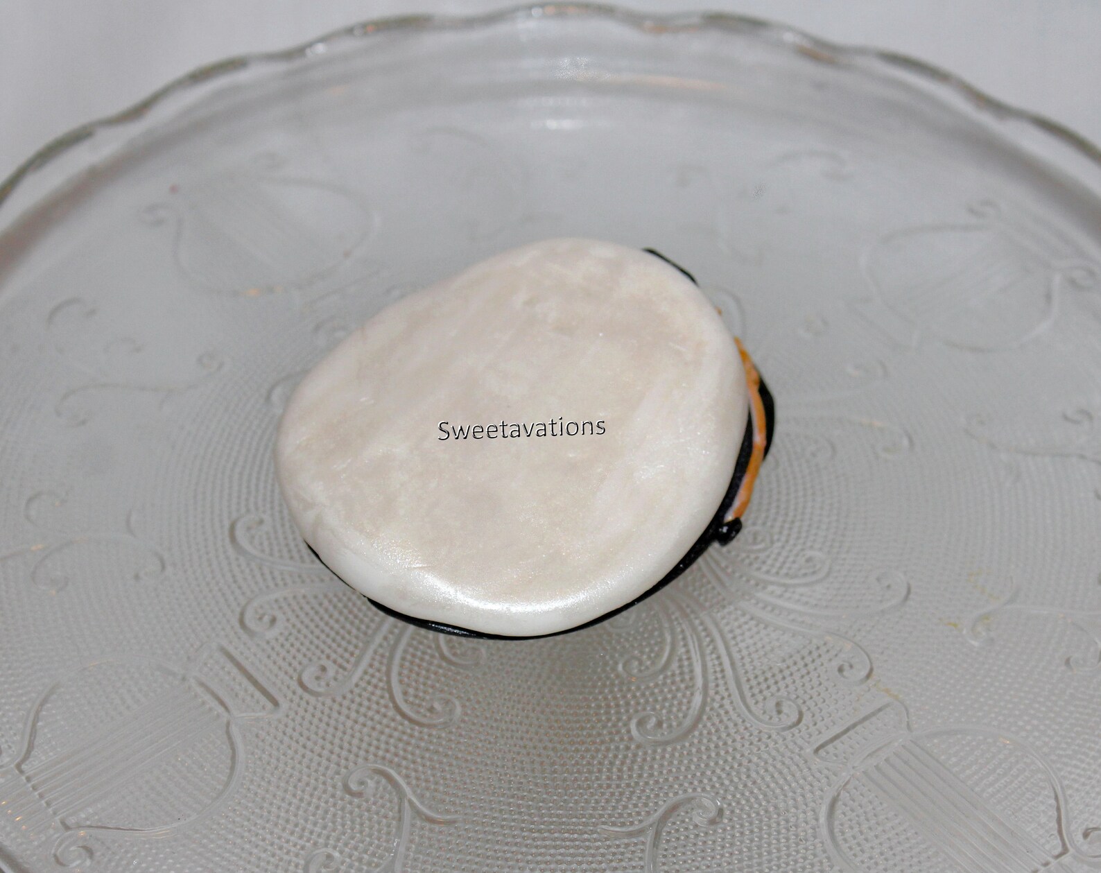 Fondant Captain's Hat Cake Topper Nautical Topper | Etsy