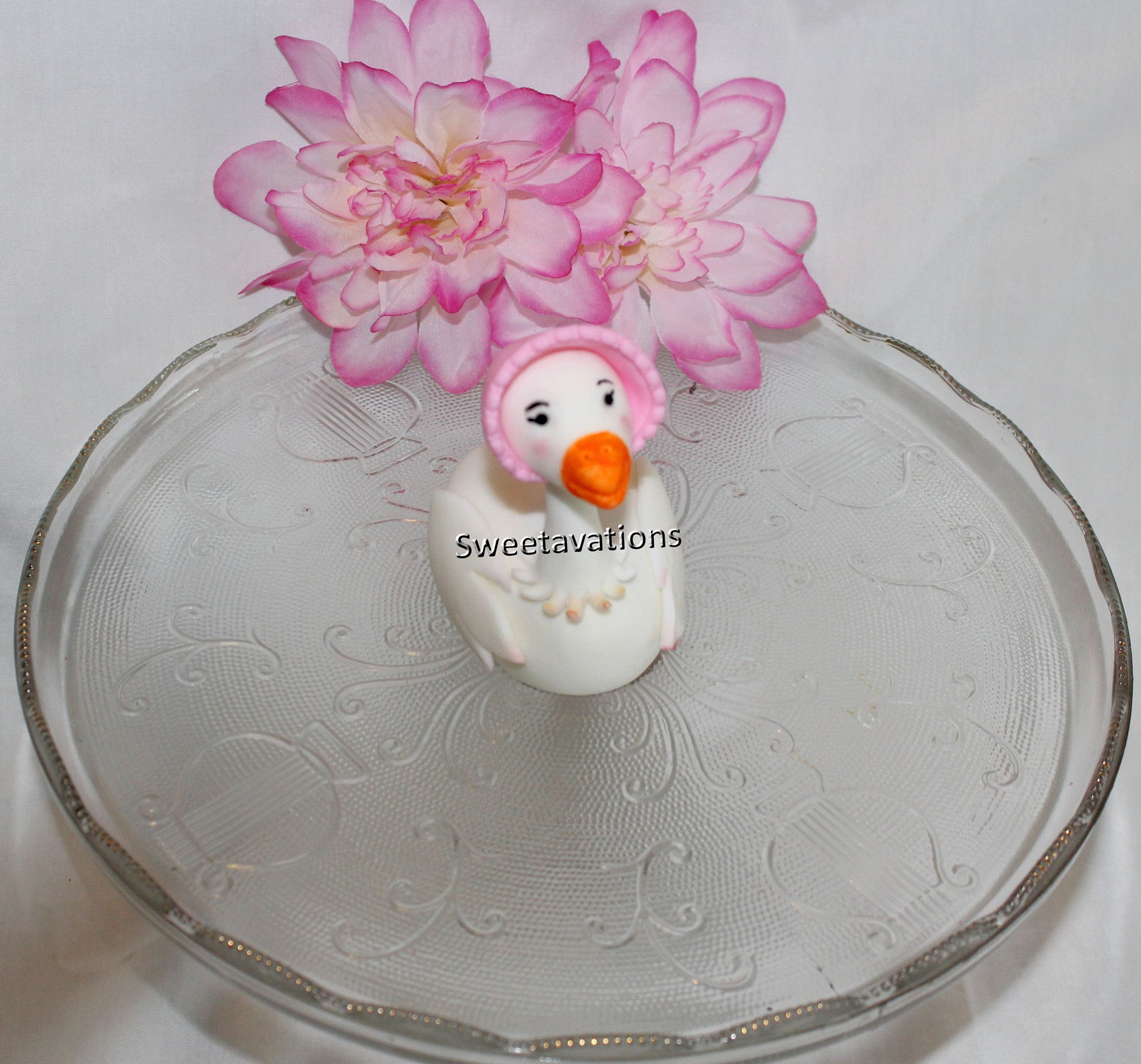 Fondant Mother Goose Cake Topper Mother Goose Cake Mother - Etsy
