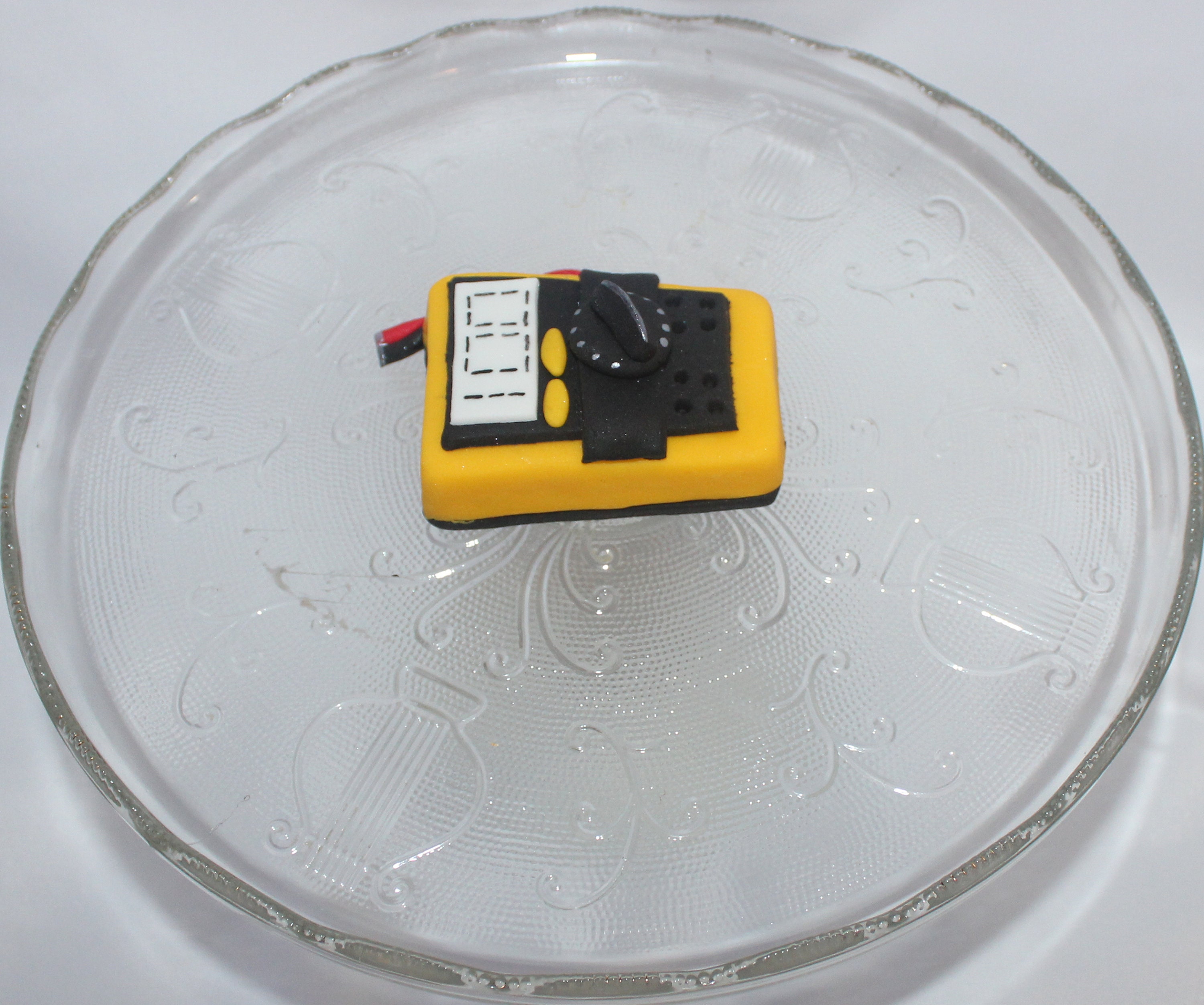 Fondant Electrical Engineering Cake Topper, Electrician Birthday ...