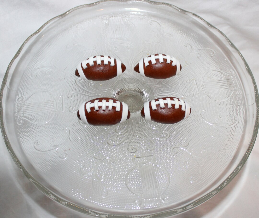 Fondant Football Cake Topper Football Topper Football - Etsy