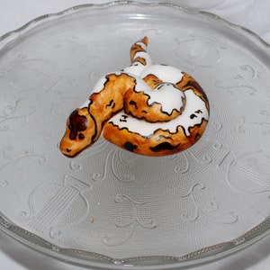 Fondant Snake Cake Topper Snake Topper Fondant Reptile Reptile Topper ...