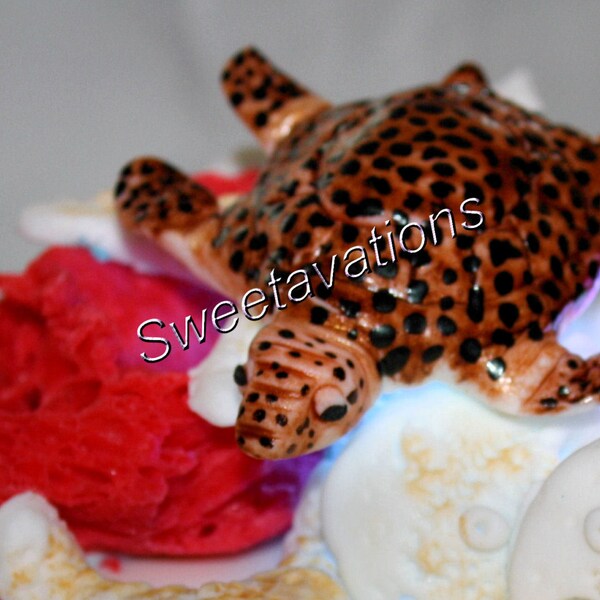 Turtle Cake Topper - Etsy