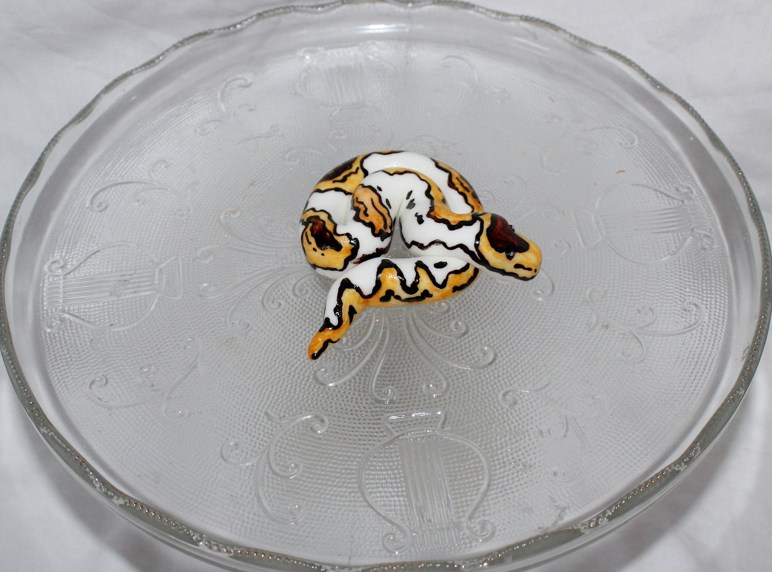 Fondant Snake Cake Topper Snake Topper Fondant Reptile - Etsy