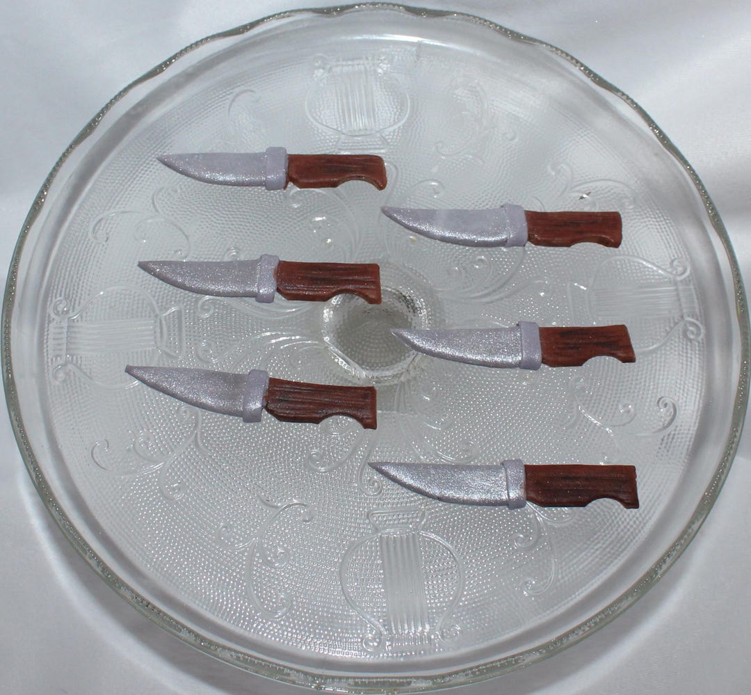 Fondant Knife Cake Topper, Crime Scene Birthday, Murder Mystery Party ...