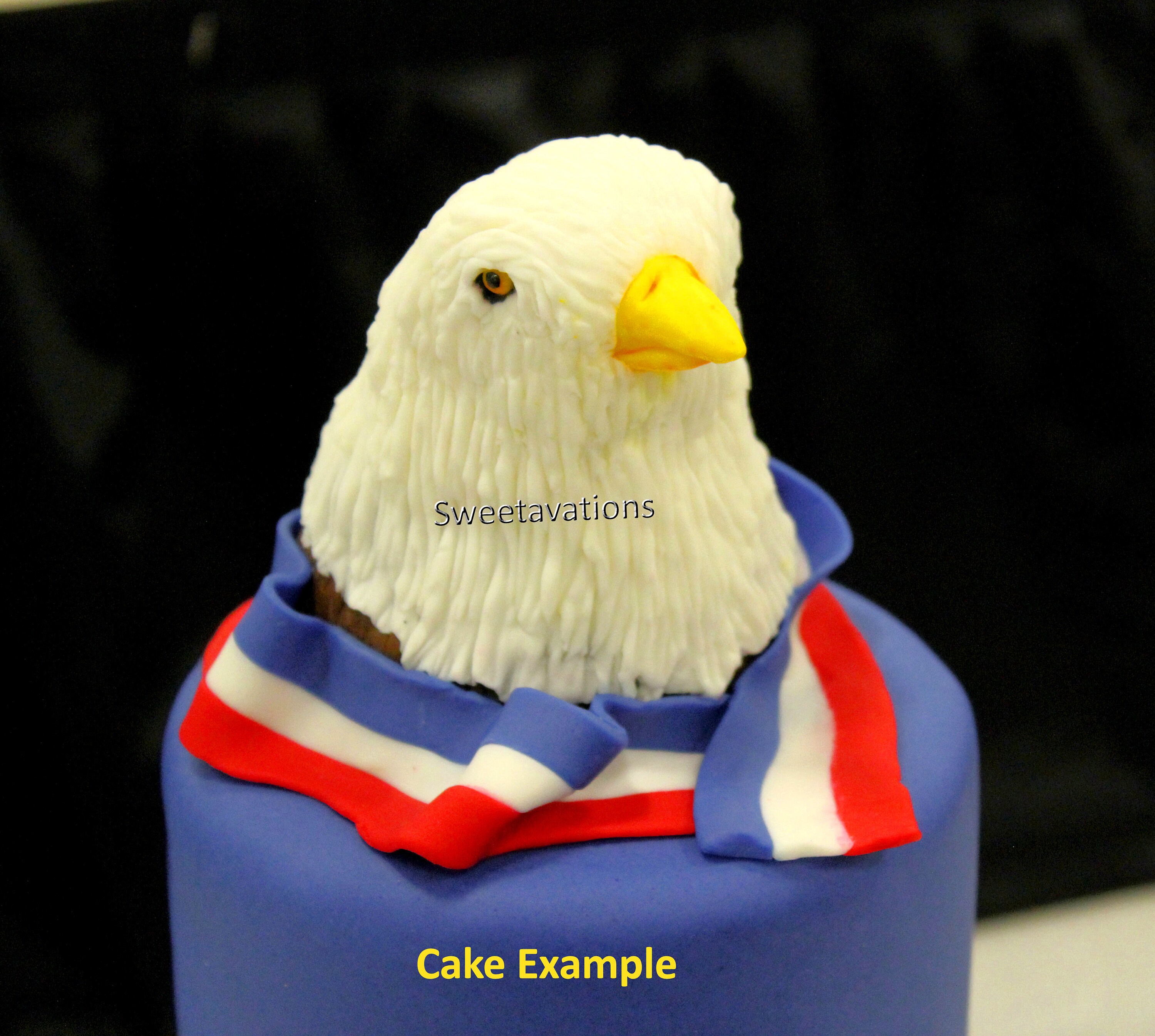 Fondant Eagle Cake Topper Eagle Topper Fondant Bird | Etsy