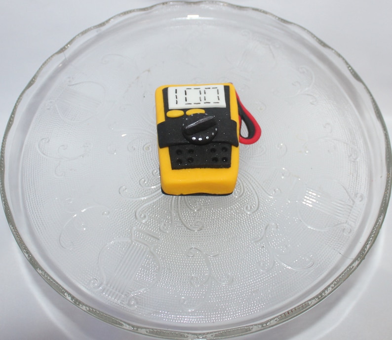 Fondant Electrical Engineering Cake Topper Fondant Engineer - Etsy