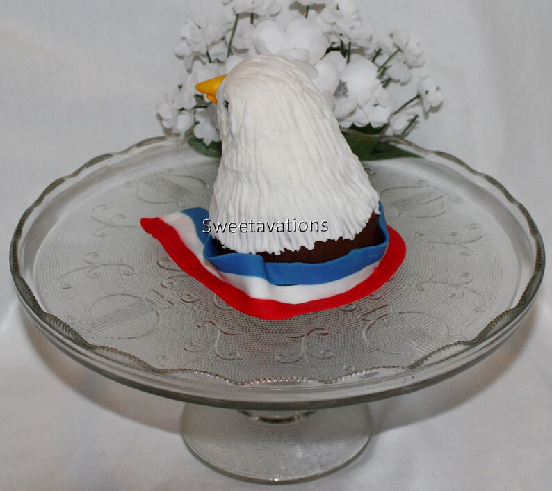 Fondant Eagle Cake Topper Eagle Topper Fondant Bird | Etsy
